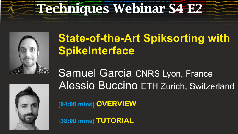 State-of-the-Art SpikeSorting with SpikeInterface: Overview & Tutorial